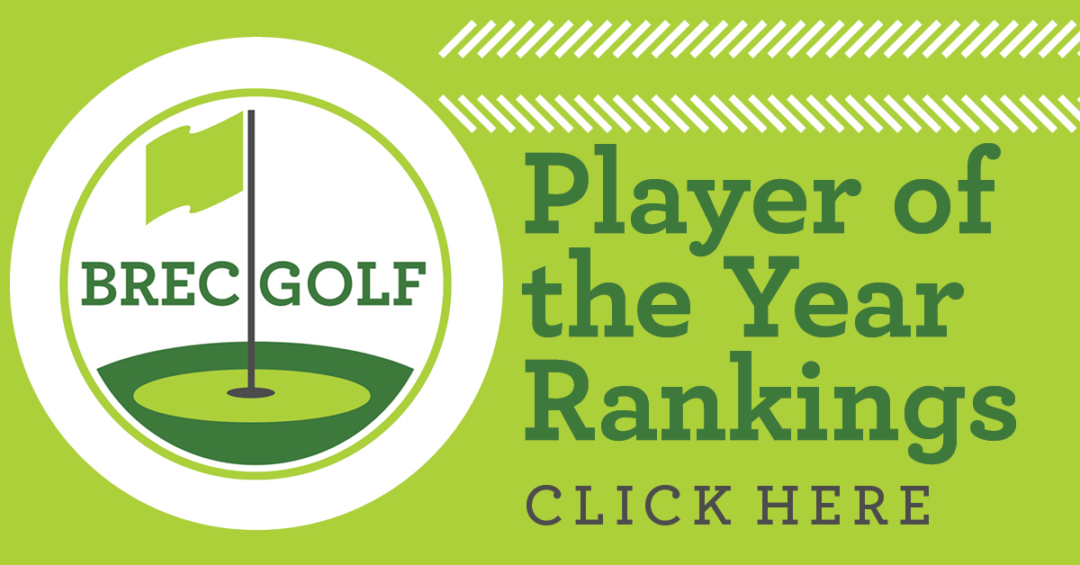 Player of the Year – BREC Golf