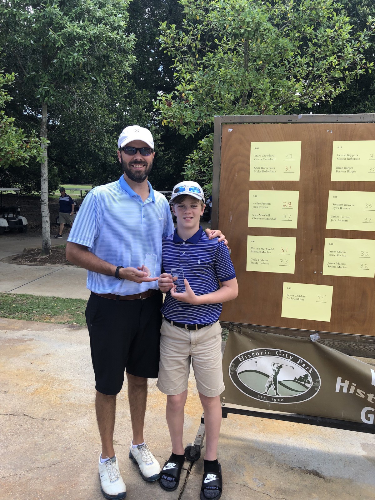 2019 Parent/Child 12 & under – Tournament Results – BREC Golf